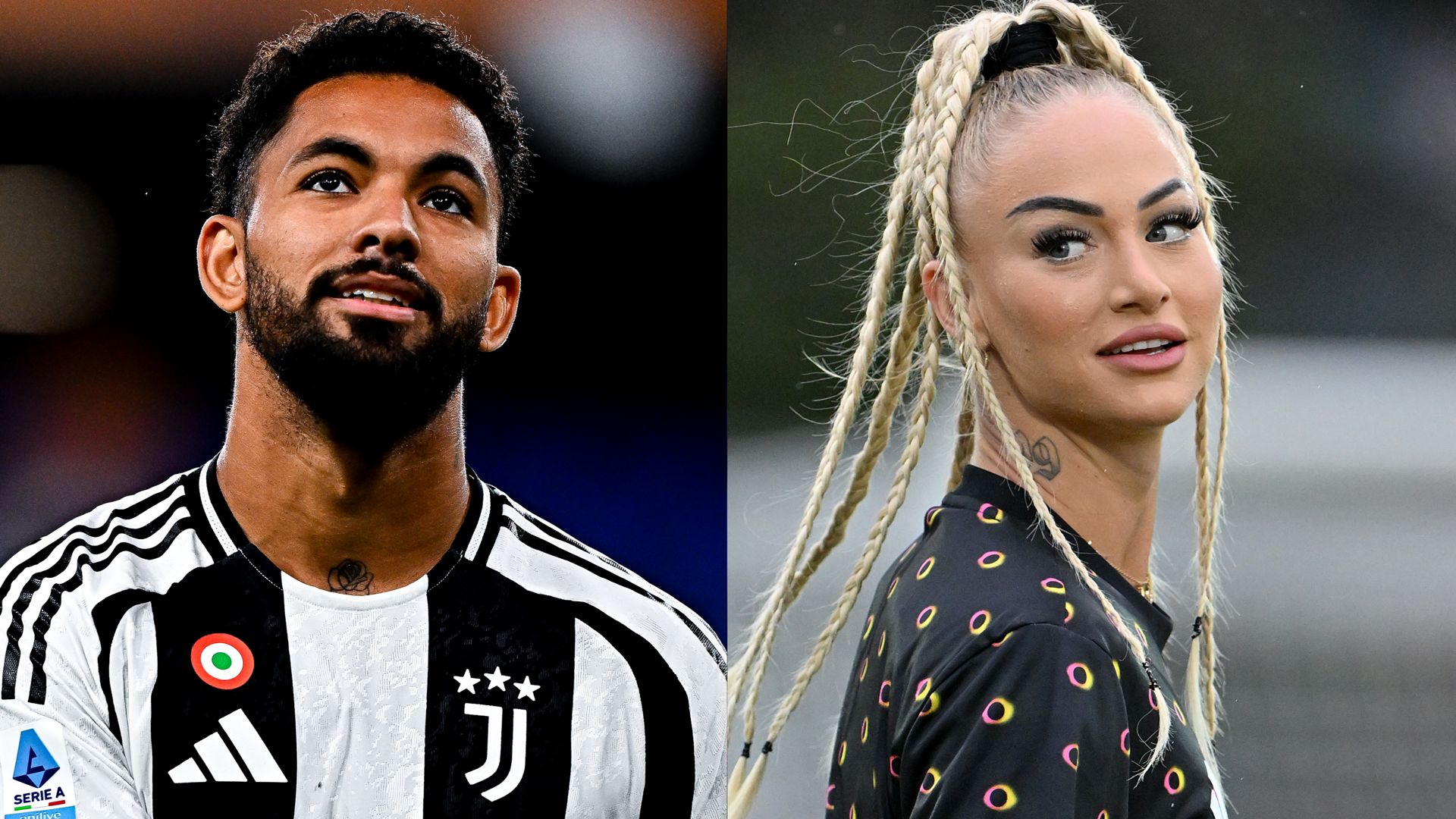 Douglas Luiz sends birthday message to girlfriend Alisha Lehmann as Juventus & Switzerland ...